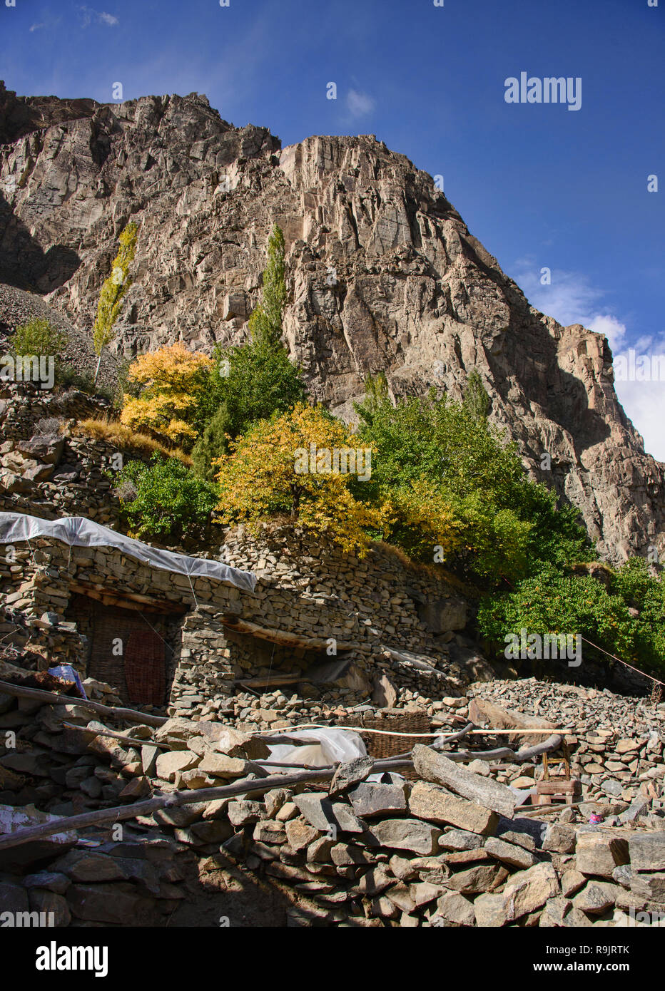 Stone bunkers are used as cold storage "freezers" for perishable foods ...