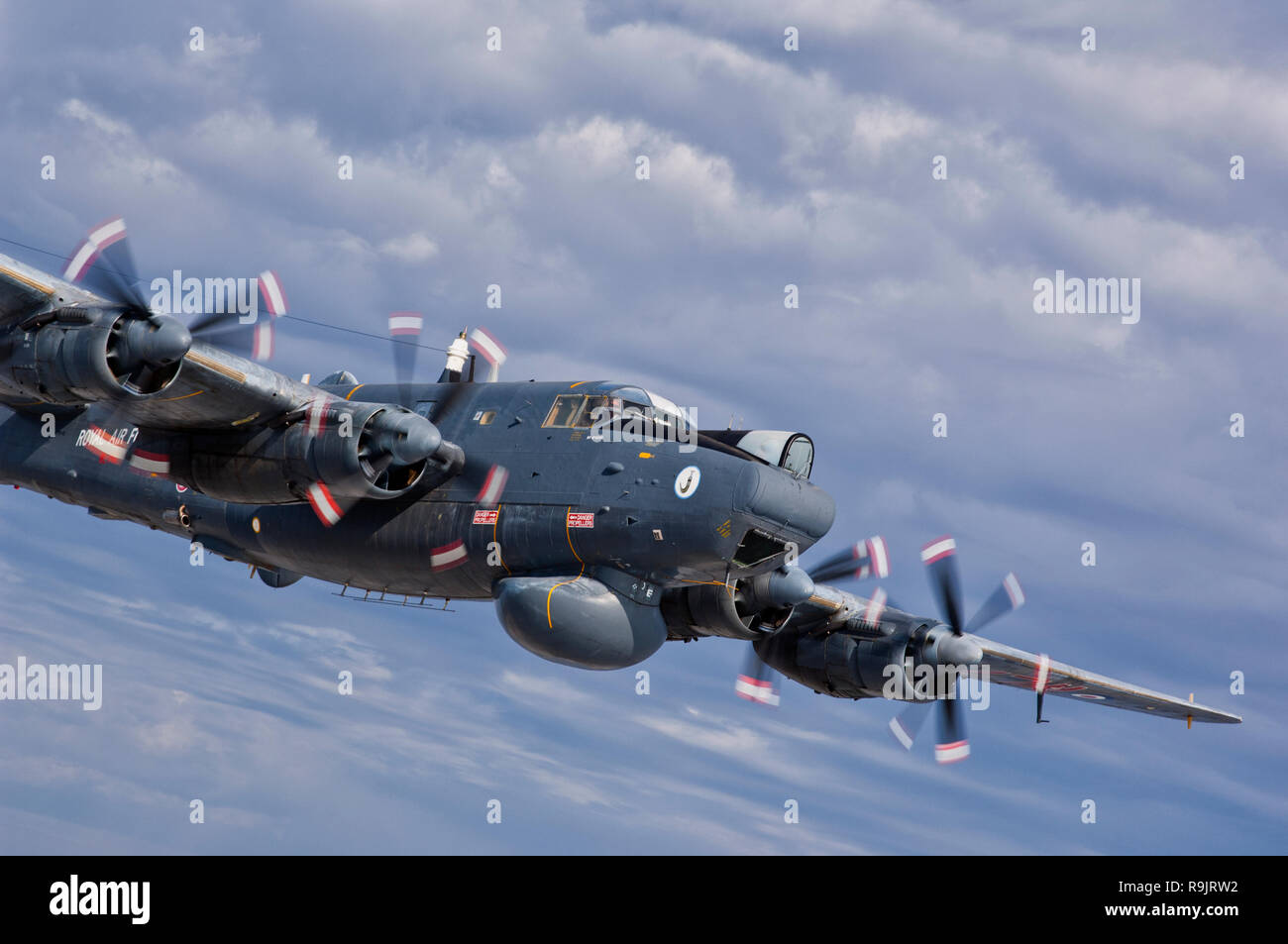 British Avro Shackleton Patrol Bomber Stock Photo - Alamy