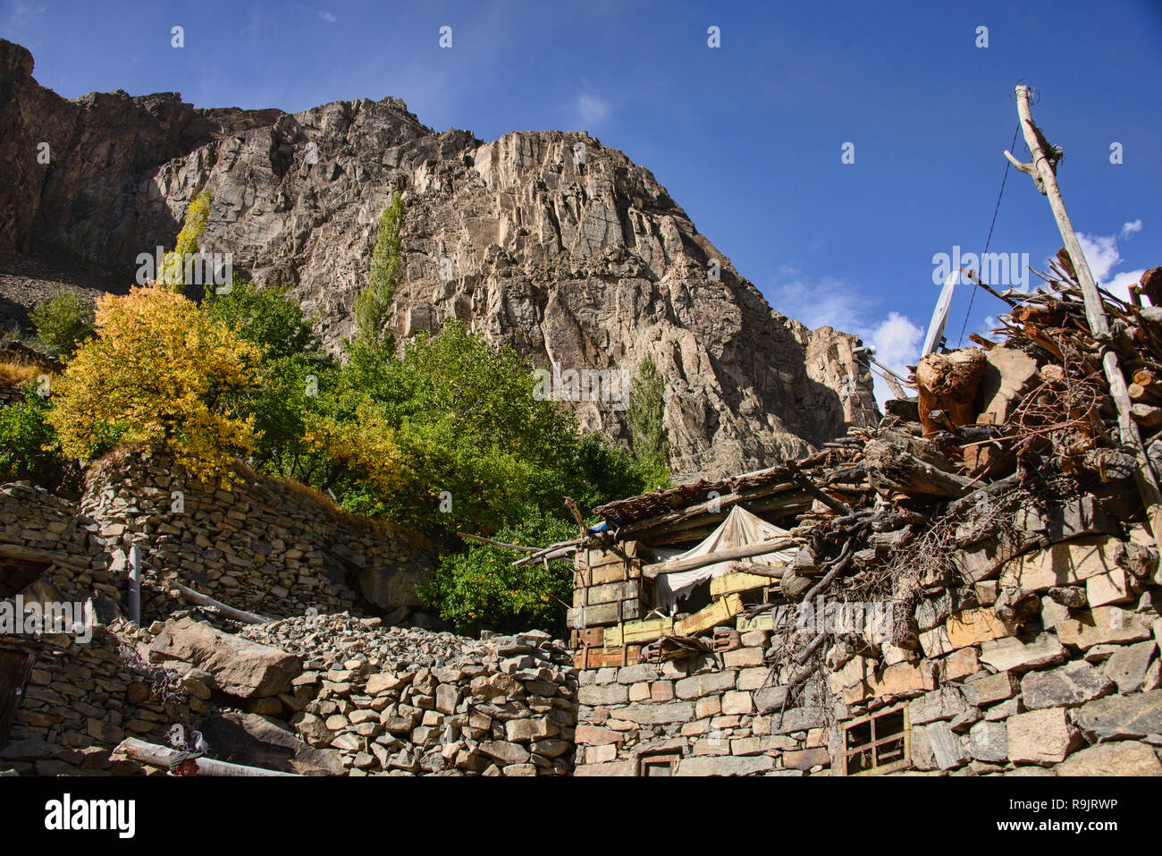 Stone bunkers are used as cold storage "freezers" for perishable foods ...