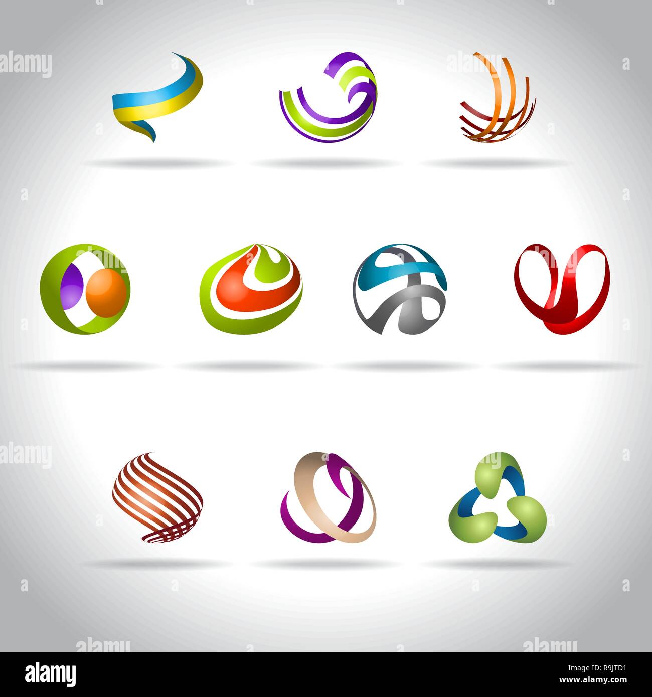 Abstract web Icon and logo sample, vector illusration Stock Vector ...