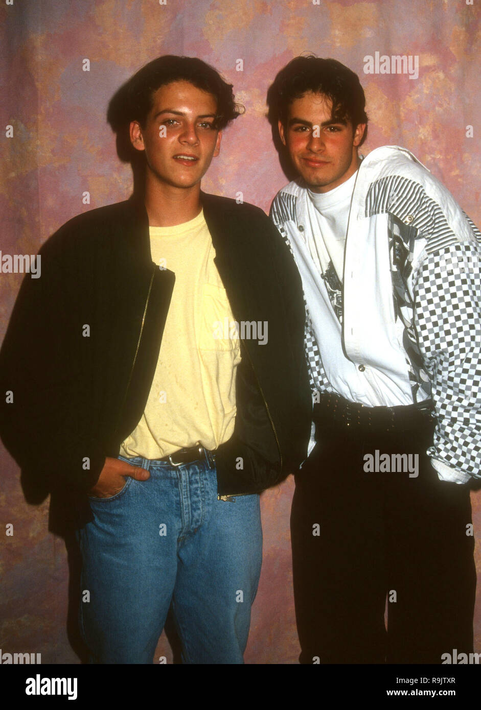 LOS ANGELES, CA - JUNE 9: (L-R) Actors Robert Sutherland Telfer and ...