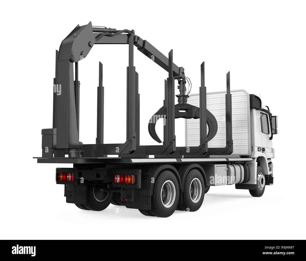 Haulage timber Cut Out Stock Images & Pictures - Alamy