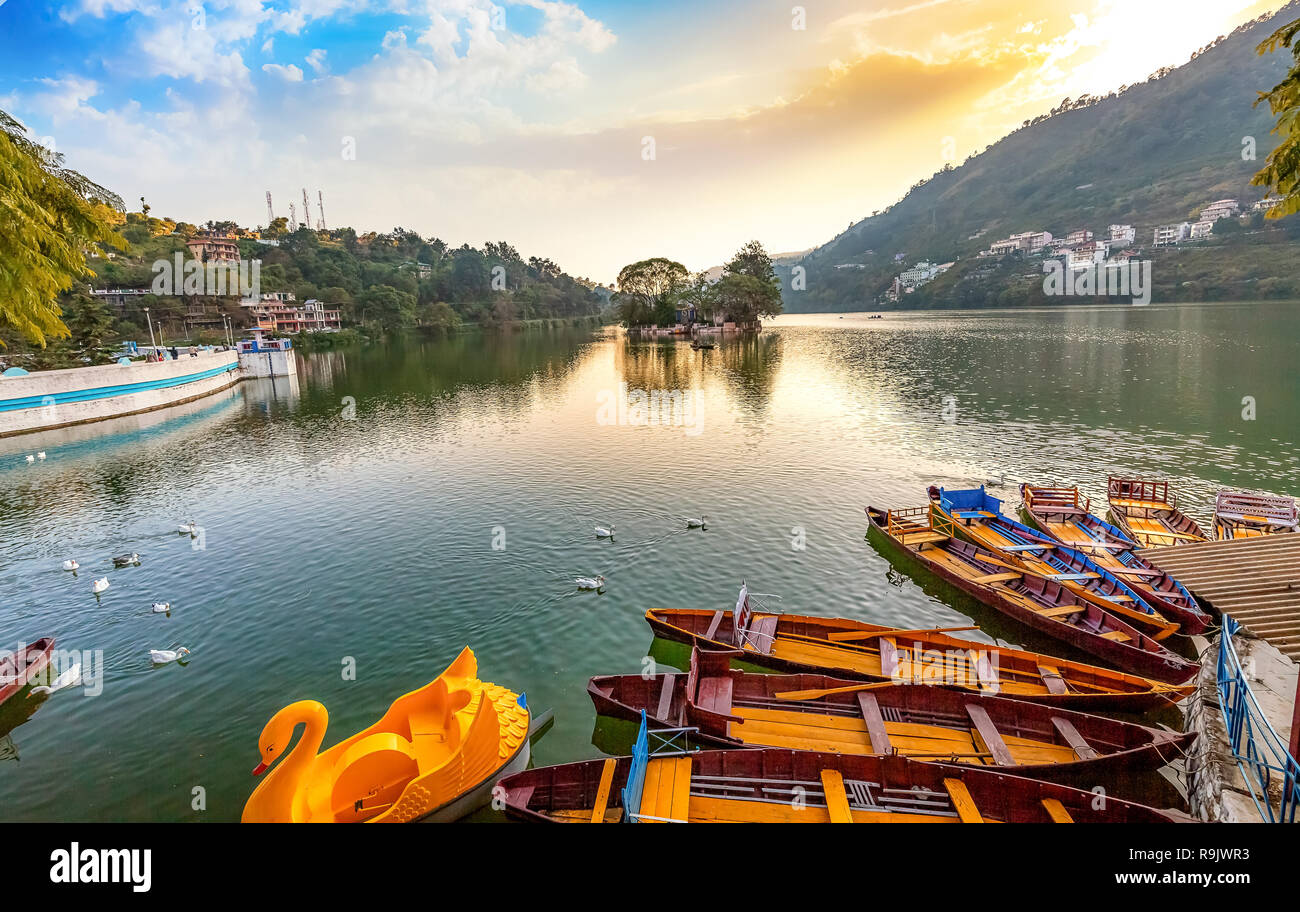 Bhimtal hill station hi-res stock photography and images - Alamy