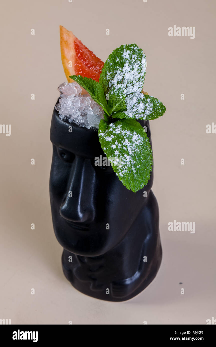 Hawaii cocktail bar drink Stock Photo - Alamy