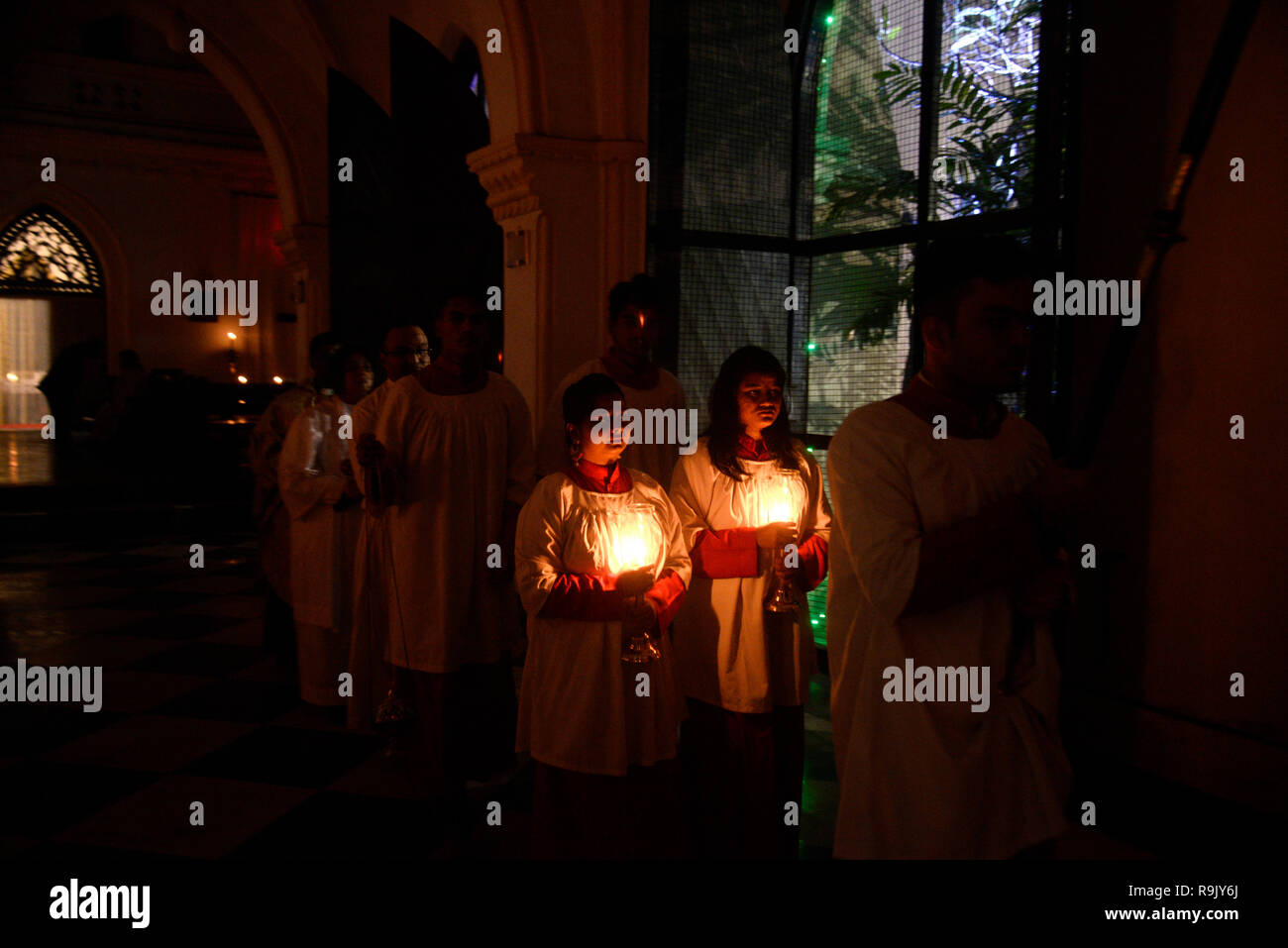 Midnight religious procession hi-res stock photography and images - Alamy