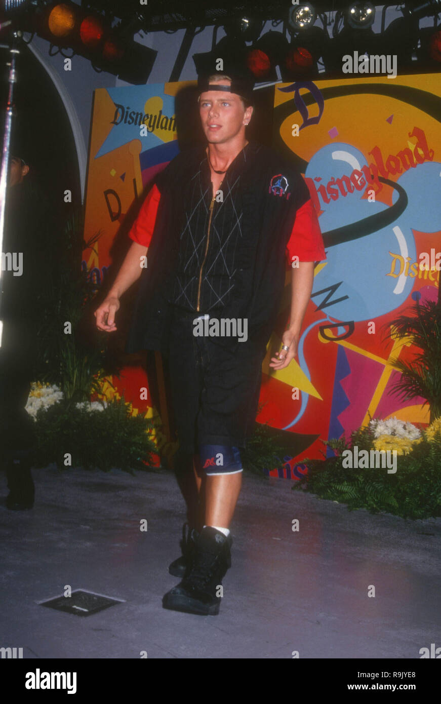ANAHEIM, CA - JUNE 12: Singer Jeremy Jordan performs in concert on June ...
