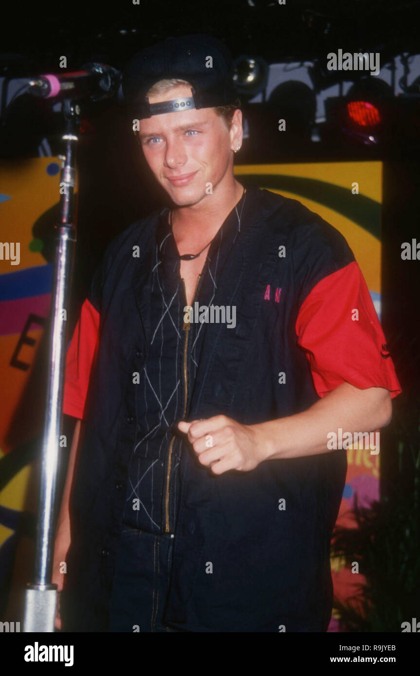 ANAHEIM, CA - JUNE 12: Singer Jeremy Jordan performs in concert on June ...