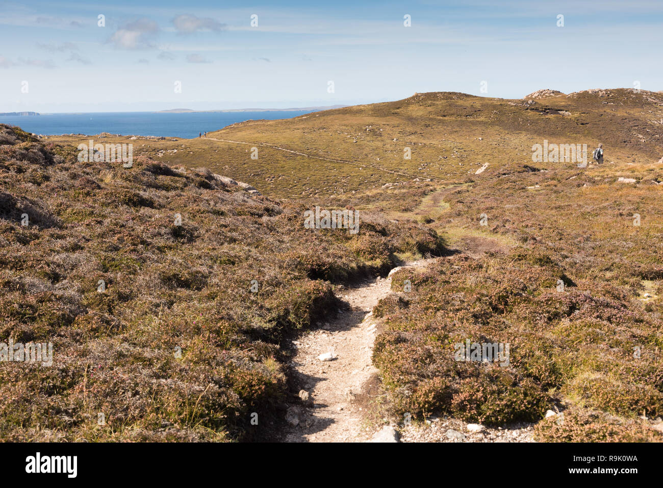 Landscape of Muckle Roe, Shetland, UK Stock Photo - Alamy