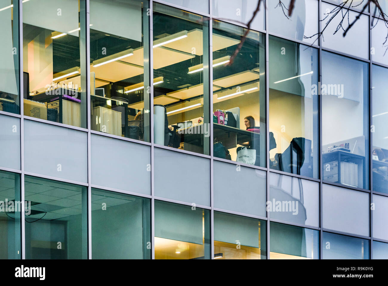 Russia, Moscow. Employees working in the office Stock Photo - Alamy
