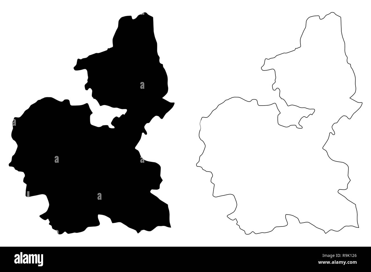 Bauchi State (Subdivisions of Nigeria, Federated state of Nigeria) map ...