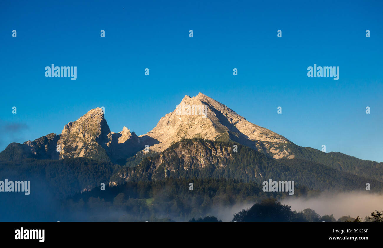 Watzmann Mountain Alps Stock Photo - Alamy