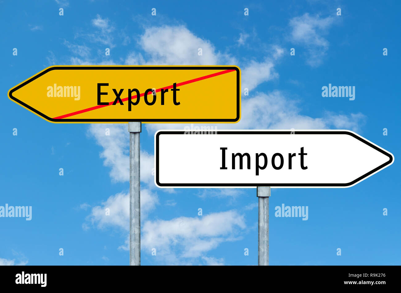Export and Import Guide Stock Photo - Alamy