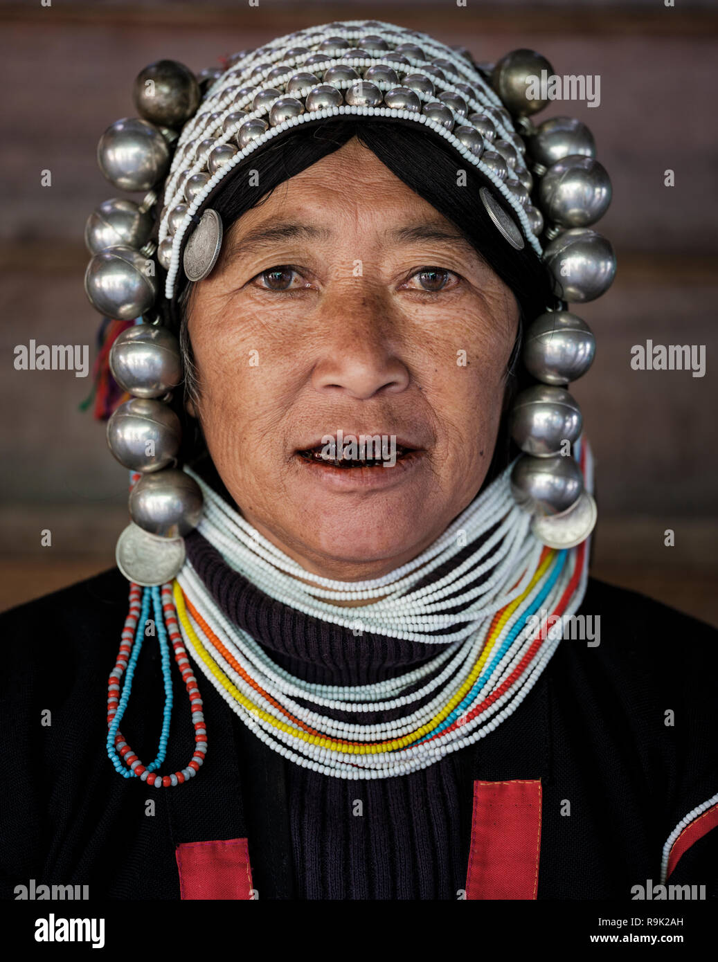 Wan pin akha village hi-res stock photography and images - Alamy