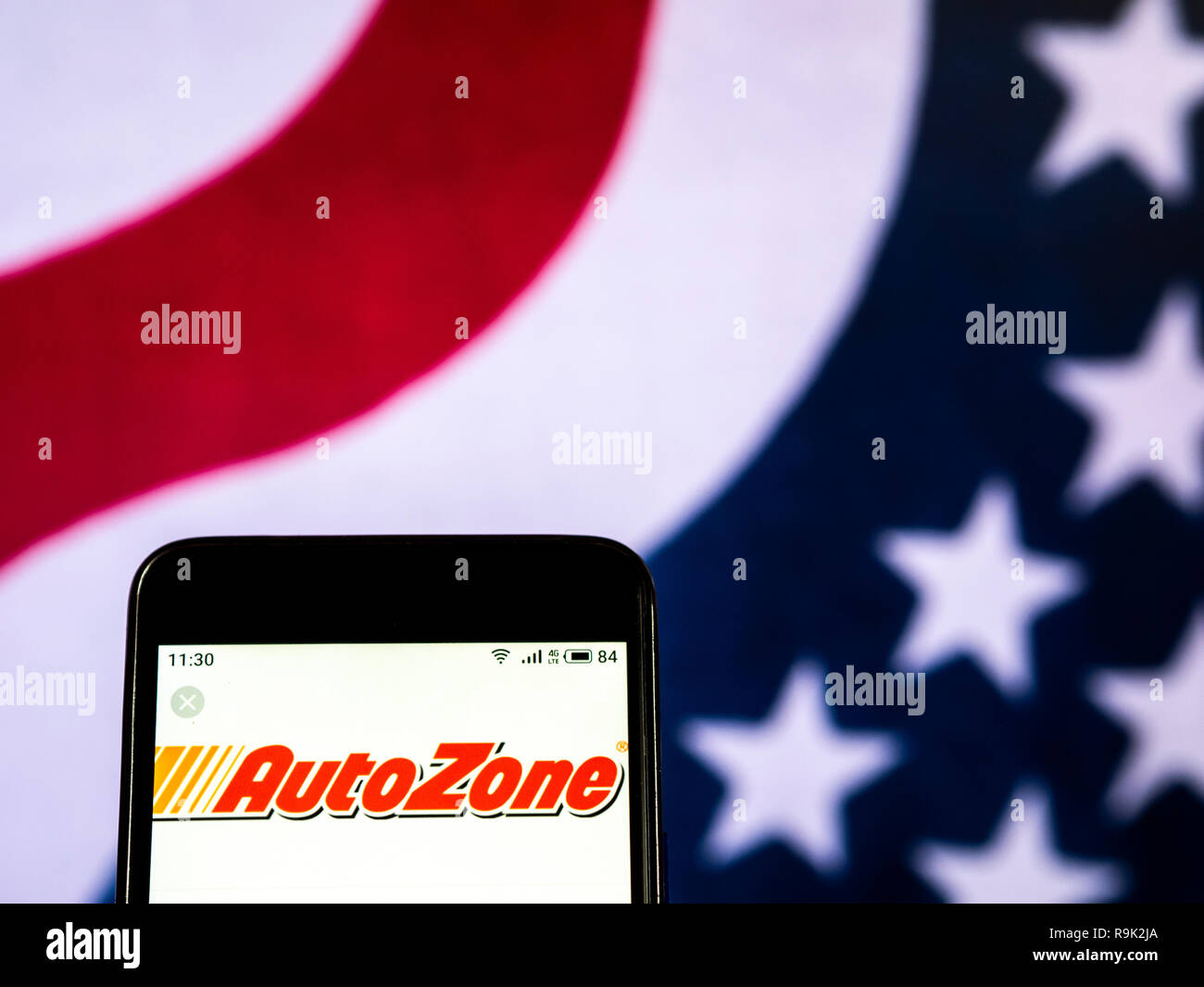 Autozone logo hi-res stock photography and images - Alamy