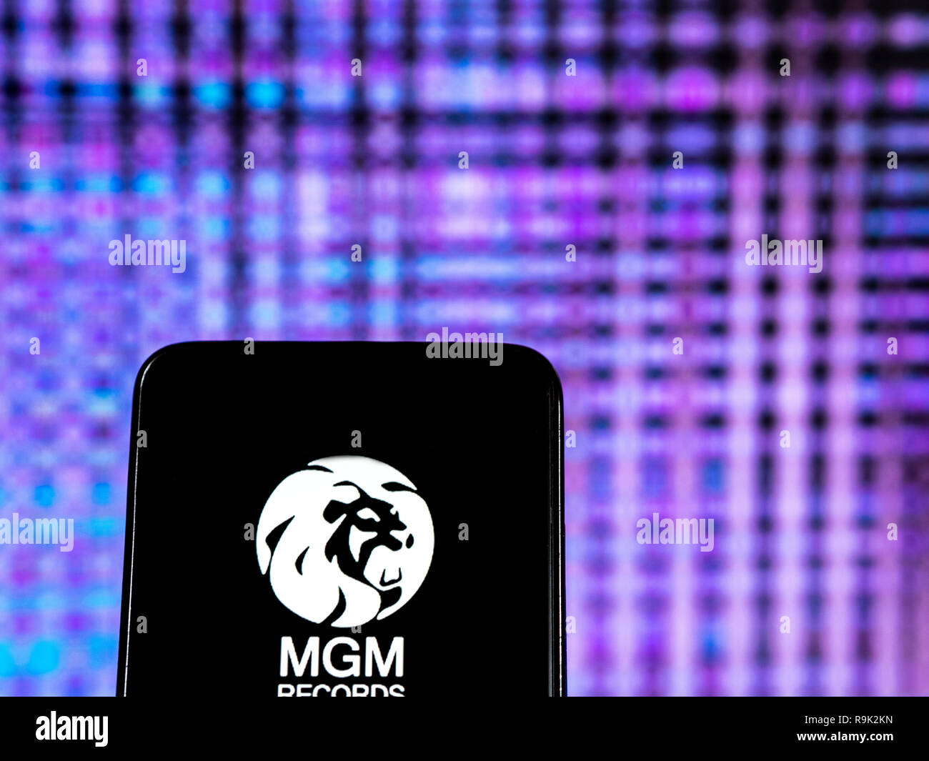 Mgm technology logo hi-res stock photography and images - Alamy