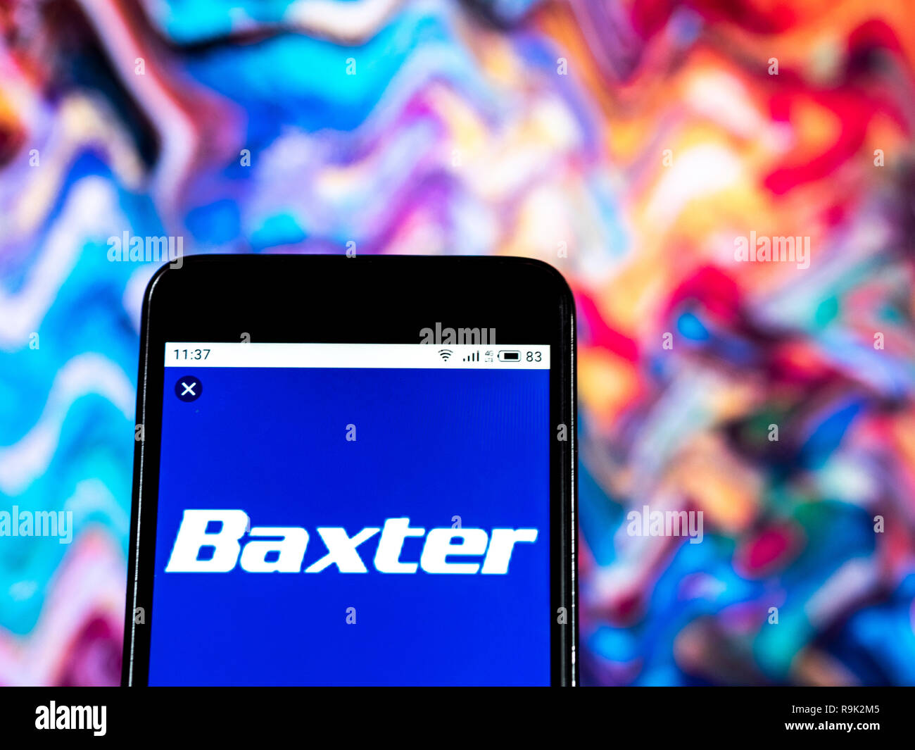 Baxter logo hi-res stock photography and images - Alamy