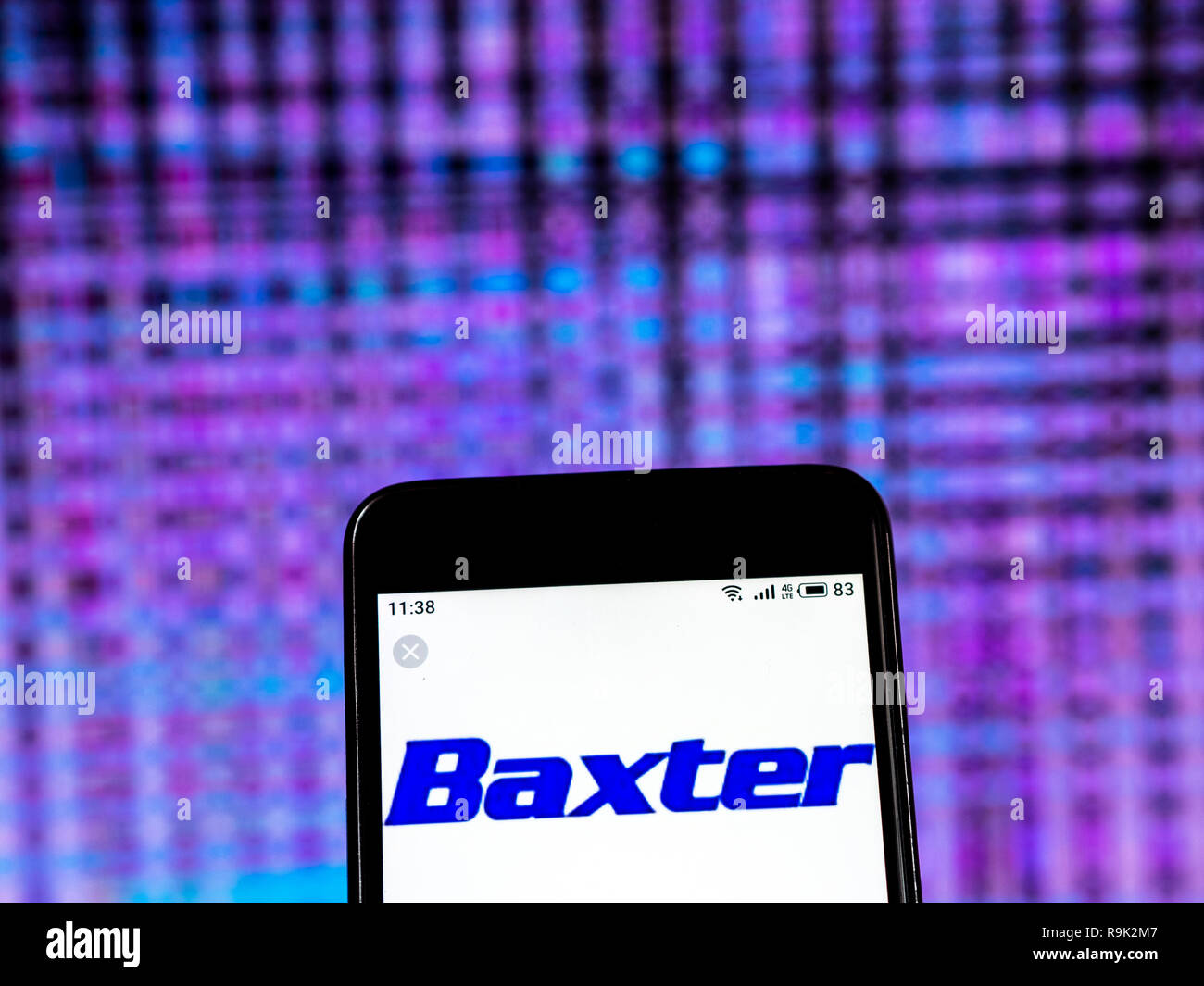 Baxter logo hi-res stock photography and images - Alamy