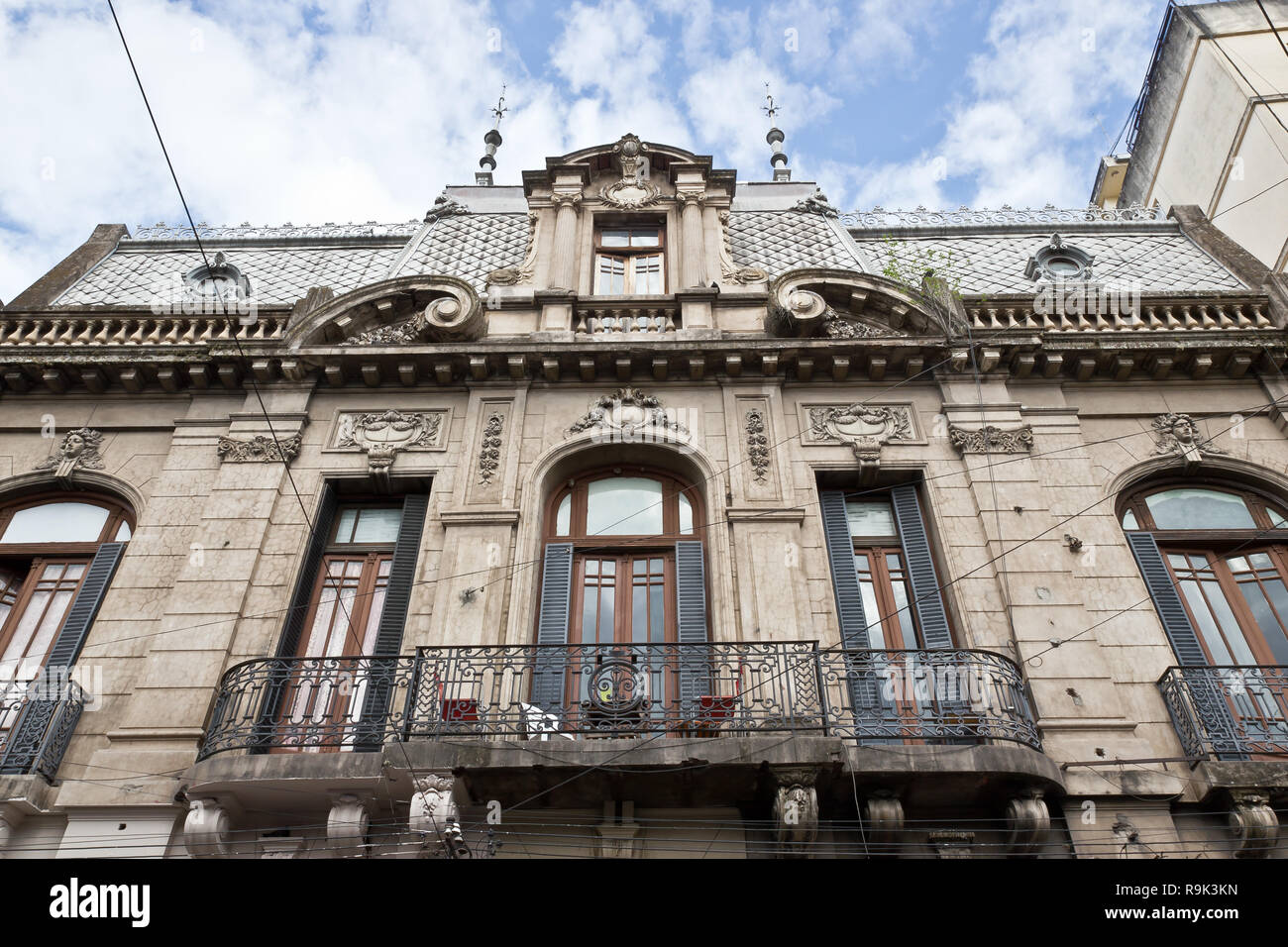 Beautiful historic colonial architecture in hi-res stock photography ...