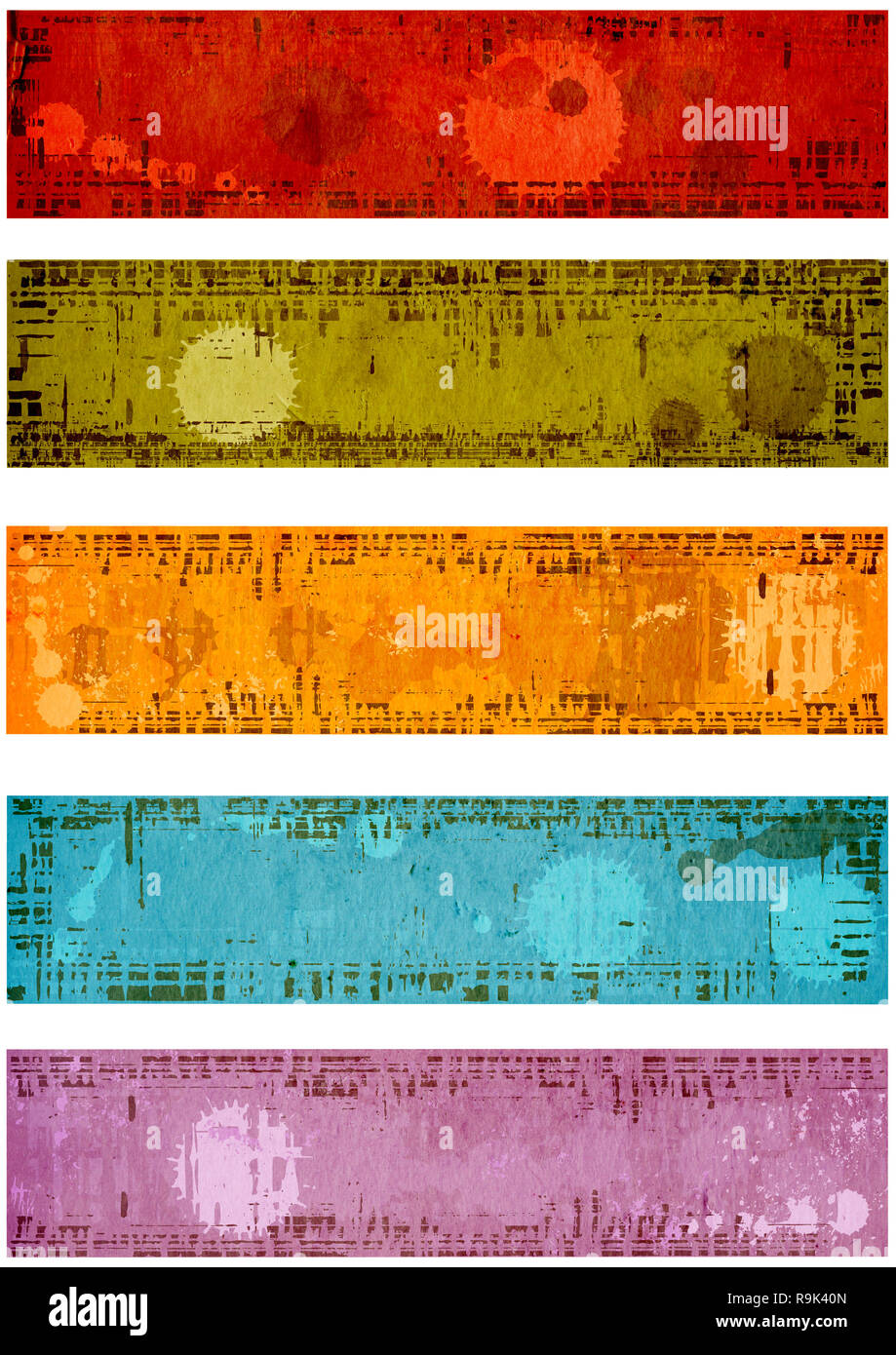 Set of banners hi-res stock photography and images - Alamy