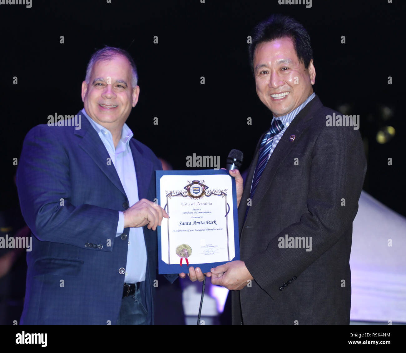 'Winterfest' Holiday Event held at Santa Anita Park, Arcadia ...