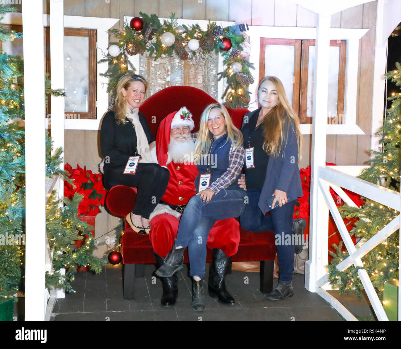 'Winterfest' Holiday Event held at Santa Anita Park, Arcadia ...