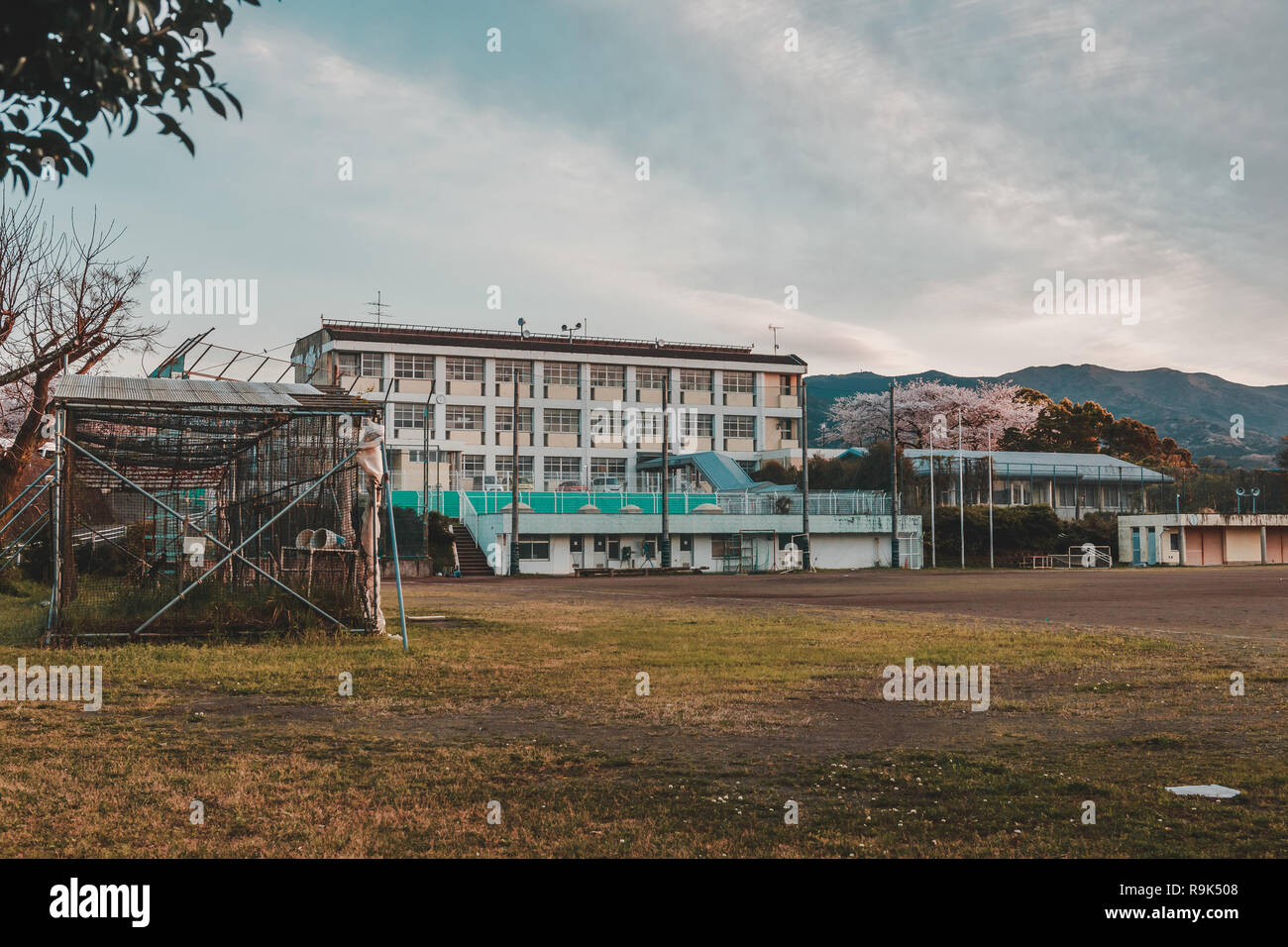 Anime High School Building