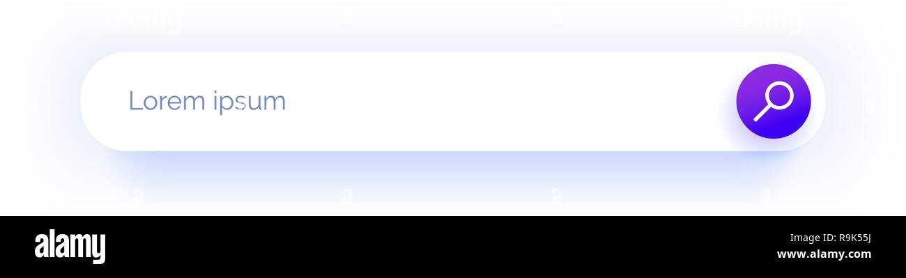 Search string. Input field. Web design.Purple icon Stock Vector Image ...