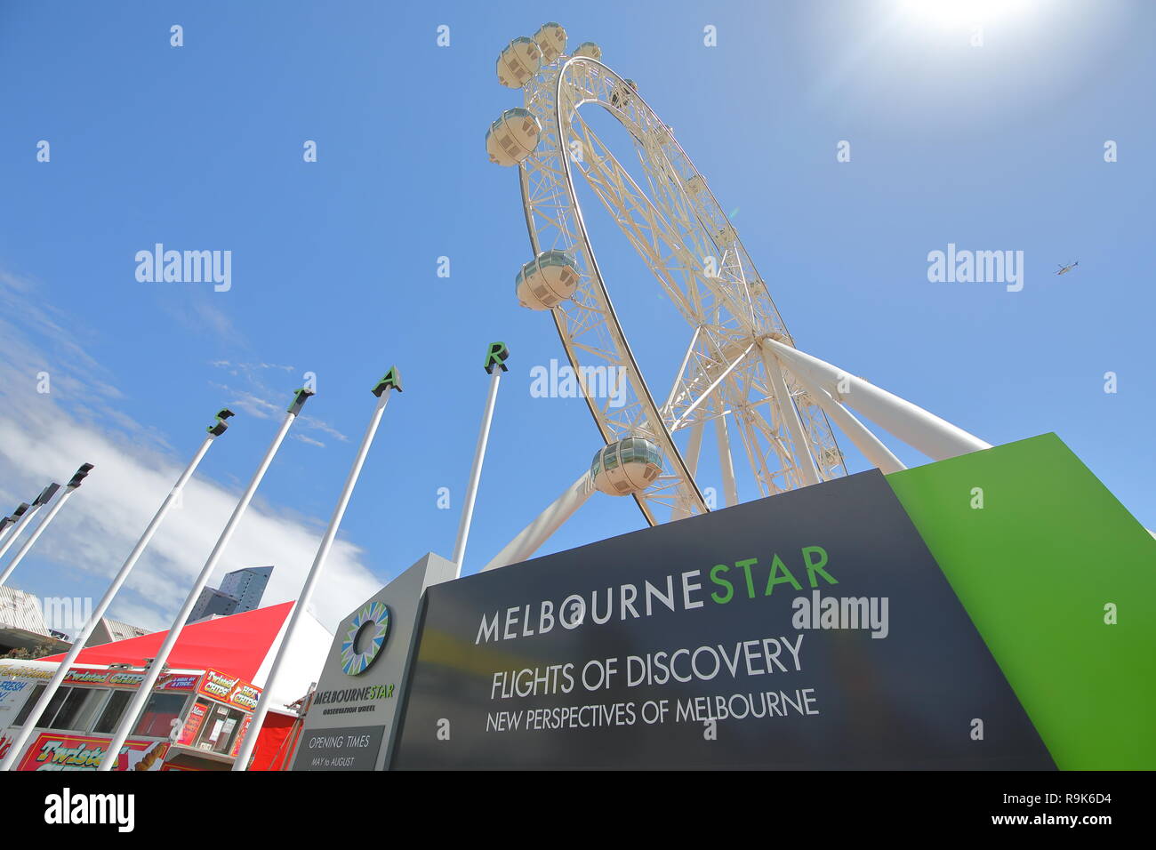 Melbourne Star Ferris wheel in Melbourne Australia Stock Photo - Alamy