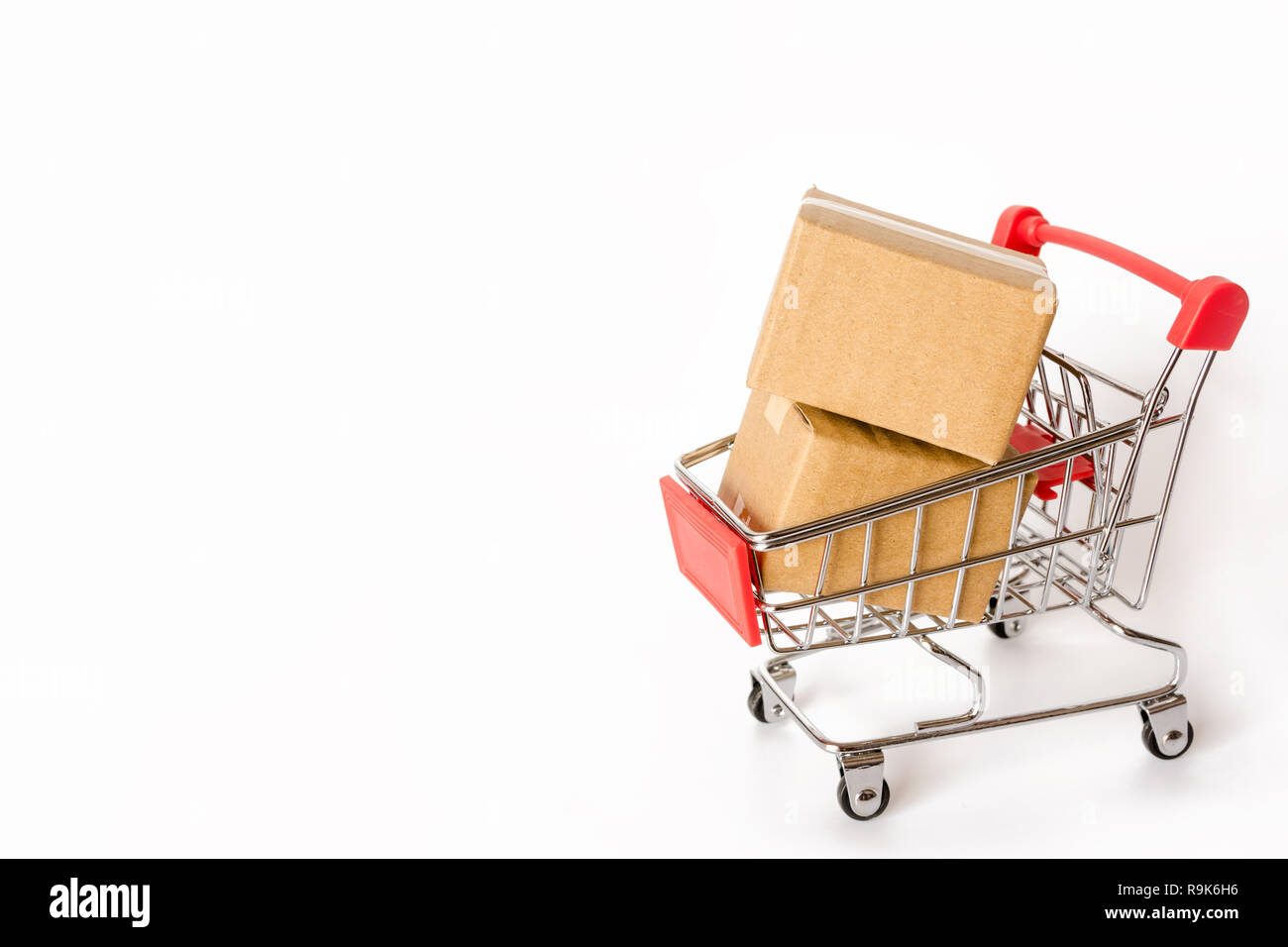 Online shopping order in Cut Out Stock Images & Pictures - Alamy