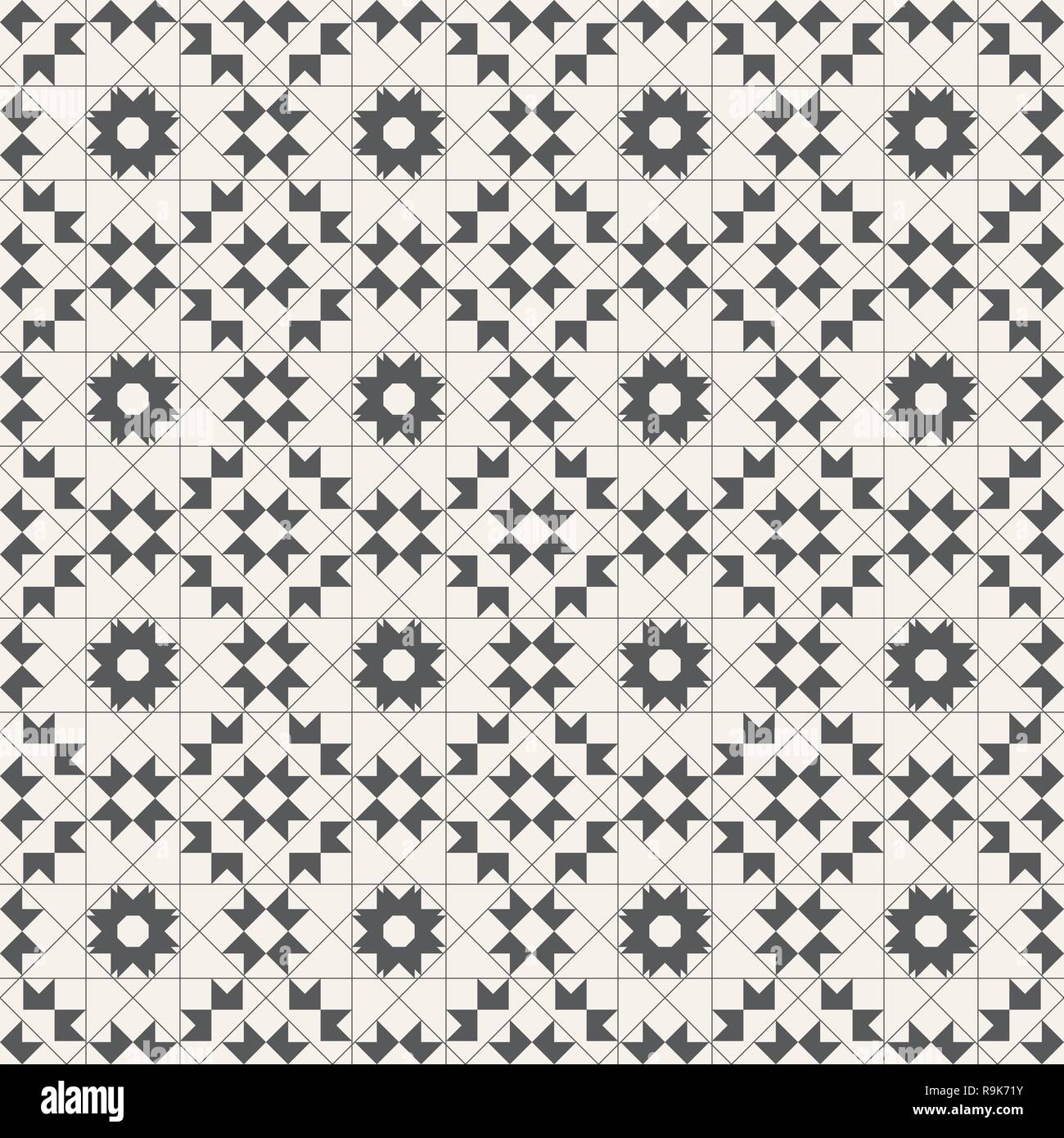 Seamless pattern. Repeating modern stylish geometrical texture with ...