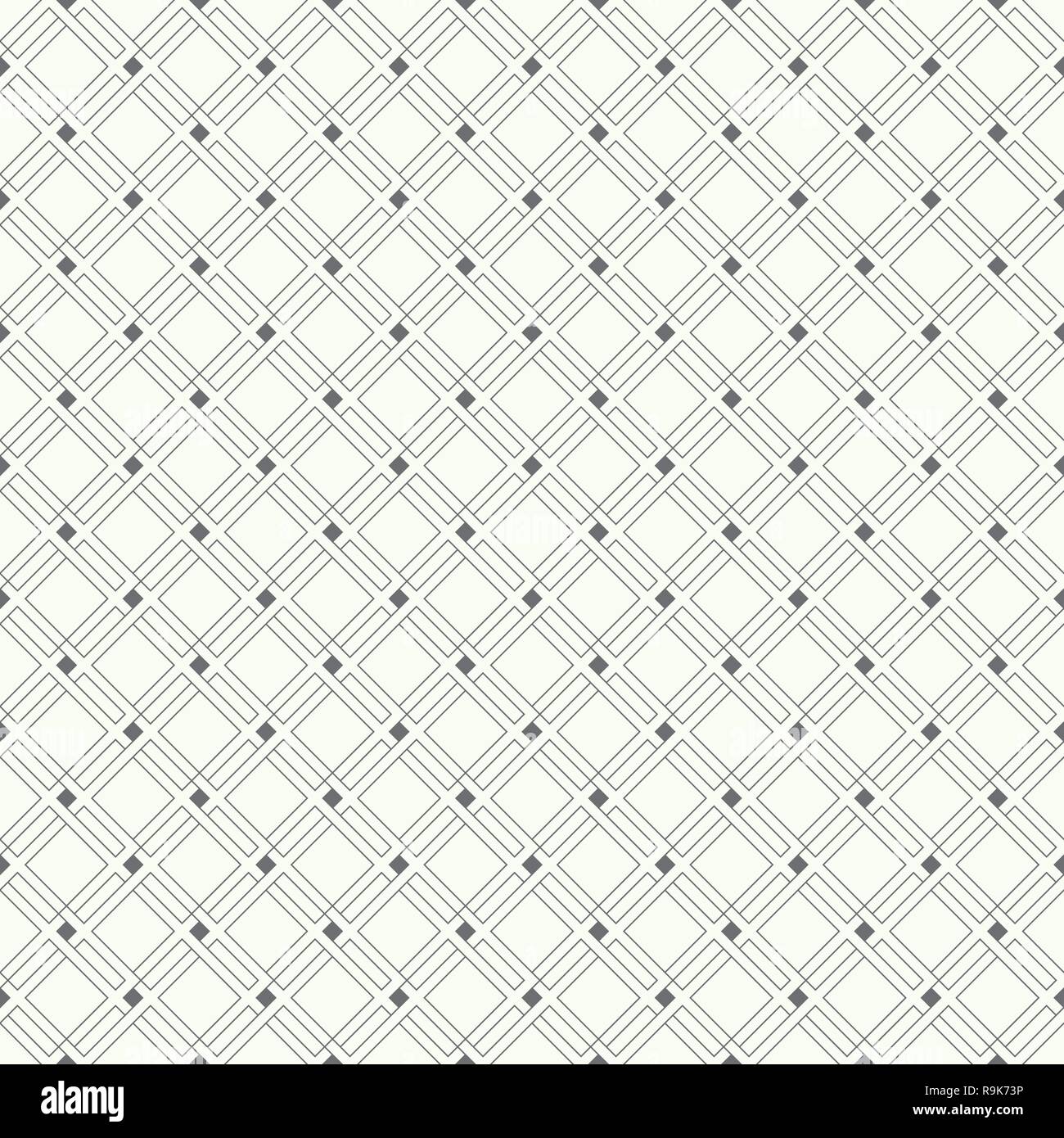 Seamless pattern. Classic abstract geometric background. Modern linear texture with thin lines ...