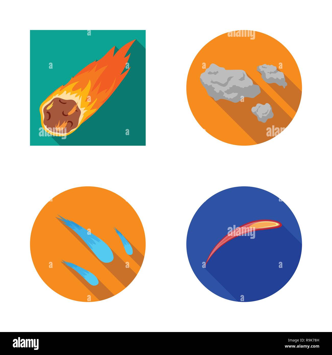meteorite,flame,explosion,crater,planet,earth,stratosphere,shooting ...