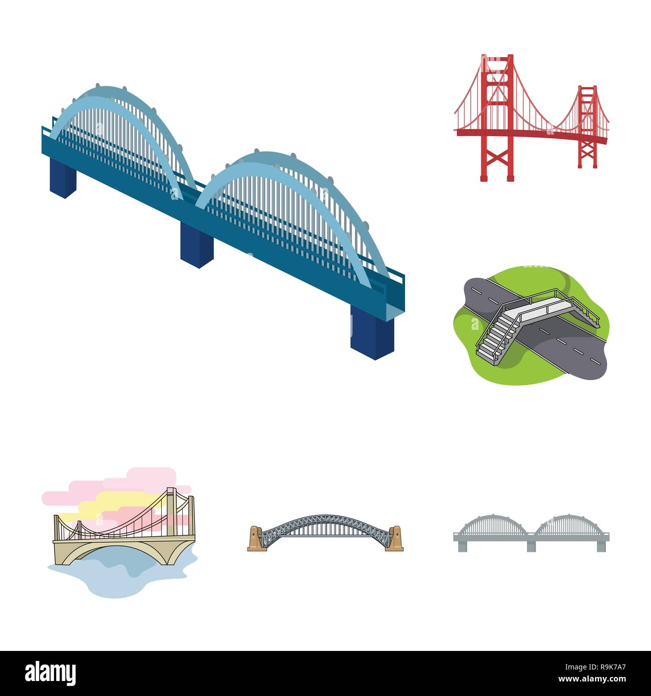 architecture,railway,ground,crossing,bridge,construction,road,arch ...