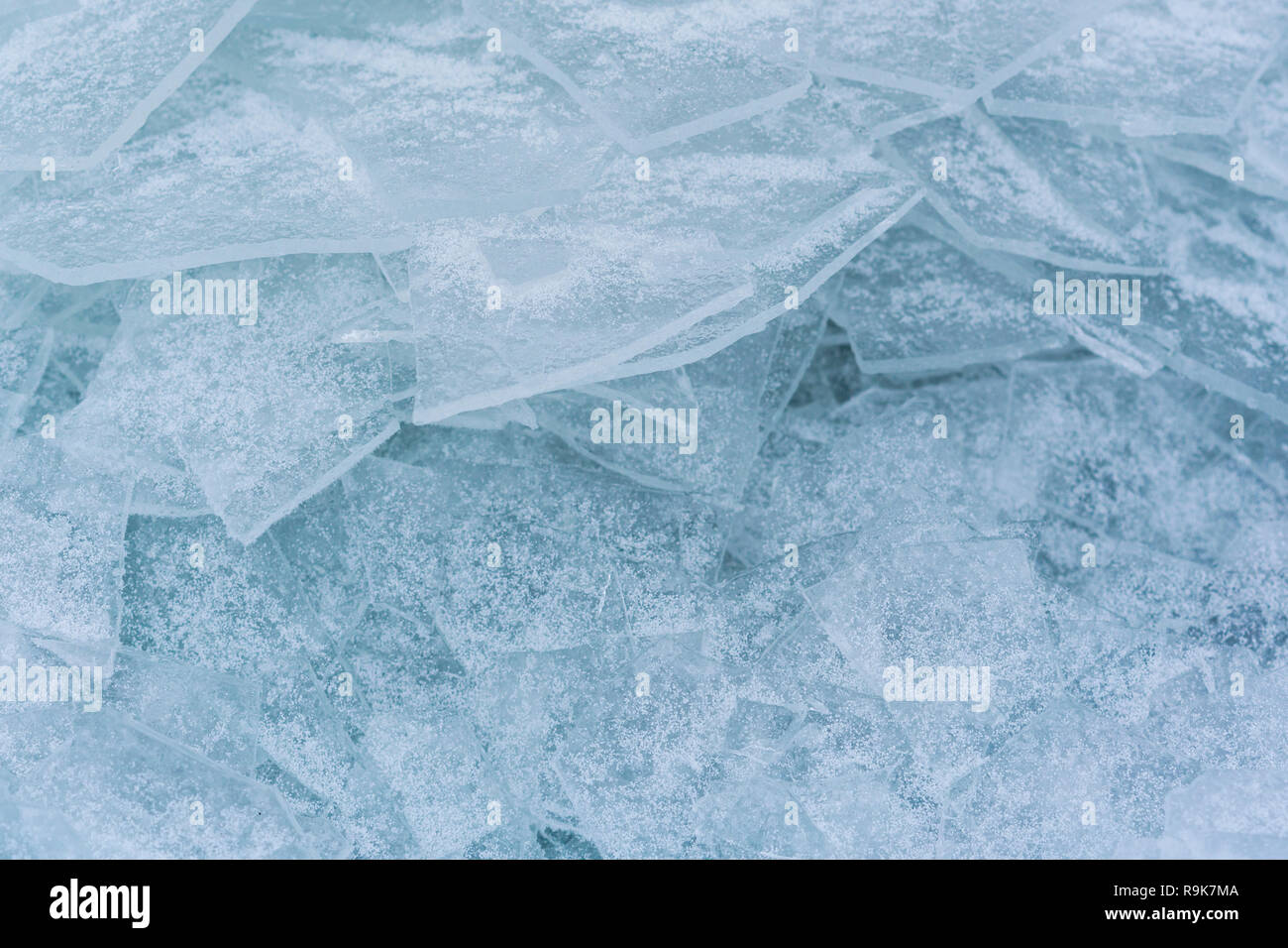 Light Blue Spring ice. Ice. background Stock Photo - Alamy
