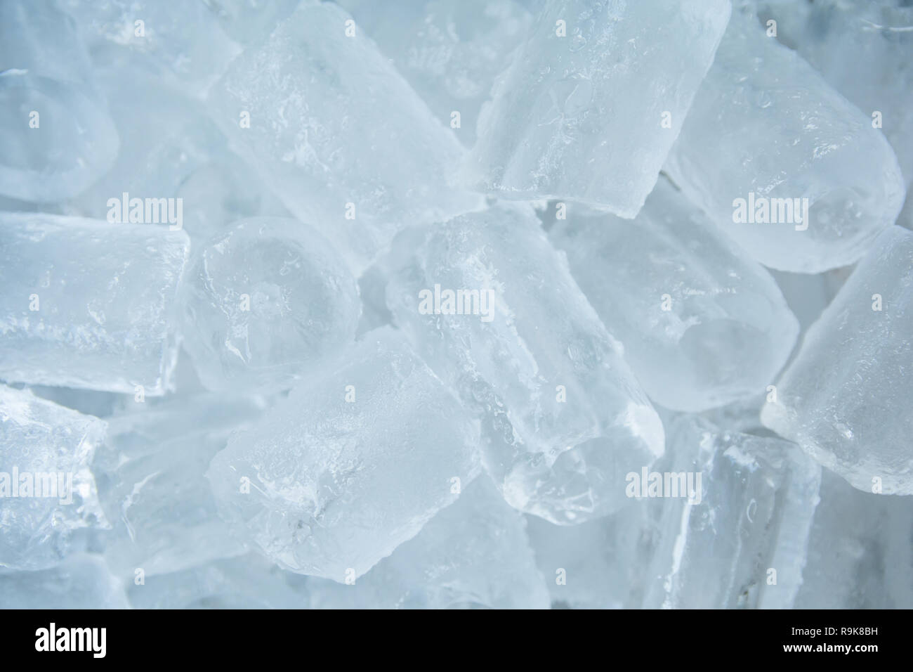 Ice tube in the bucket background. Ice tube for the drink Stock Photo ...