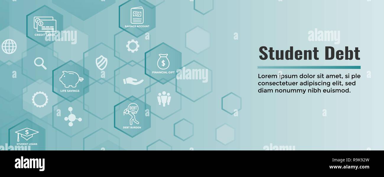 Graduate Student Loan Icon - Student Loan Graphics for Education ...