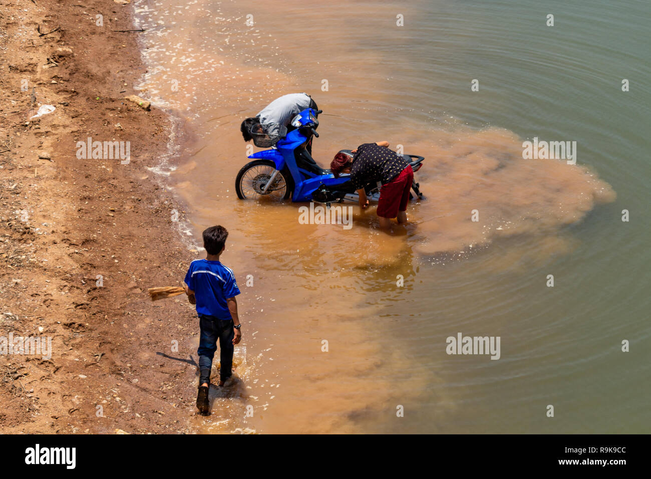 Boy Washing In River High Resolution Stock Photography and Images - Alamy