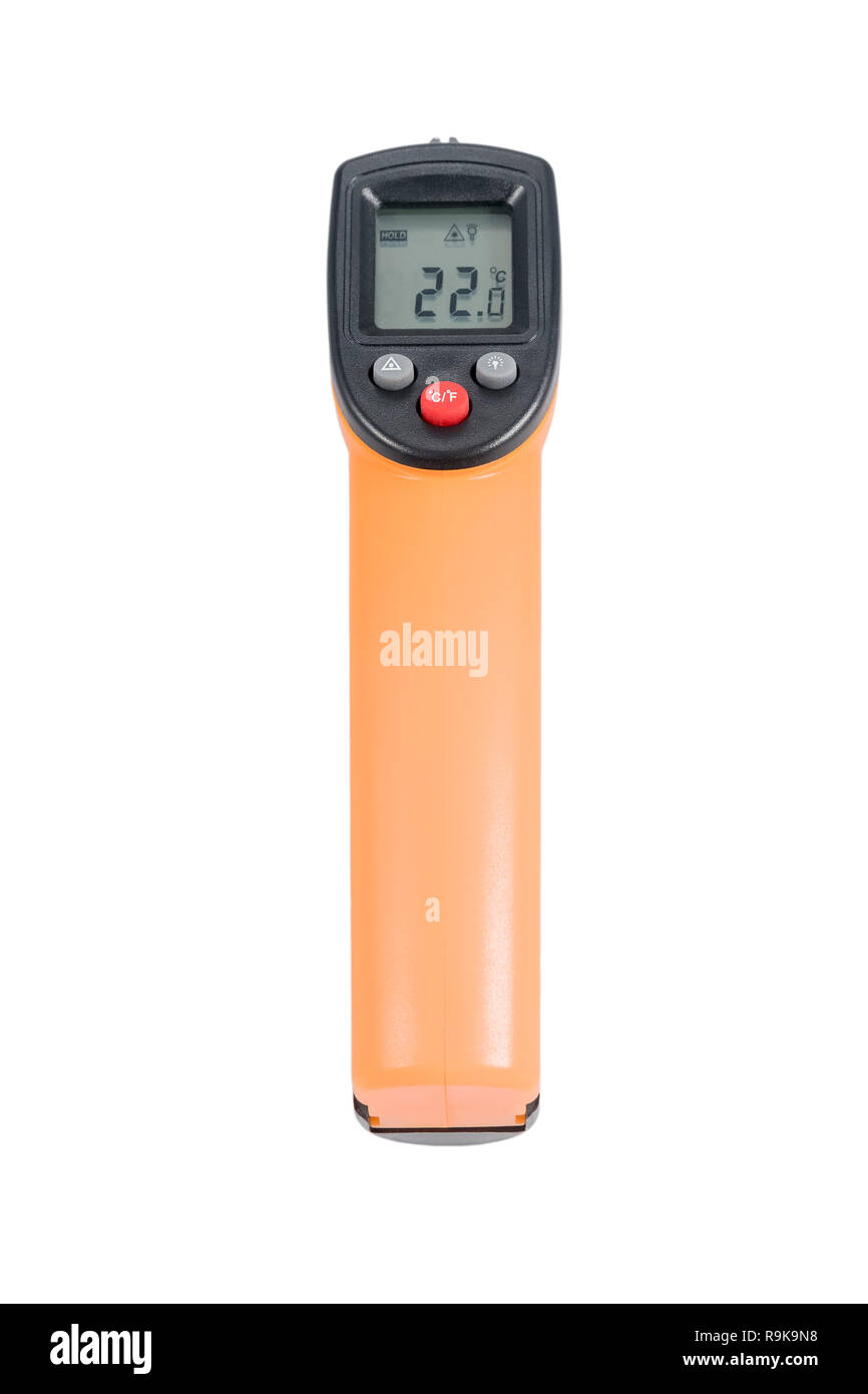 Non contact electronic thermometer Cut Out Stock Images & Pictures - Alamy