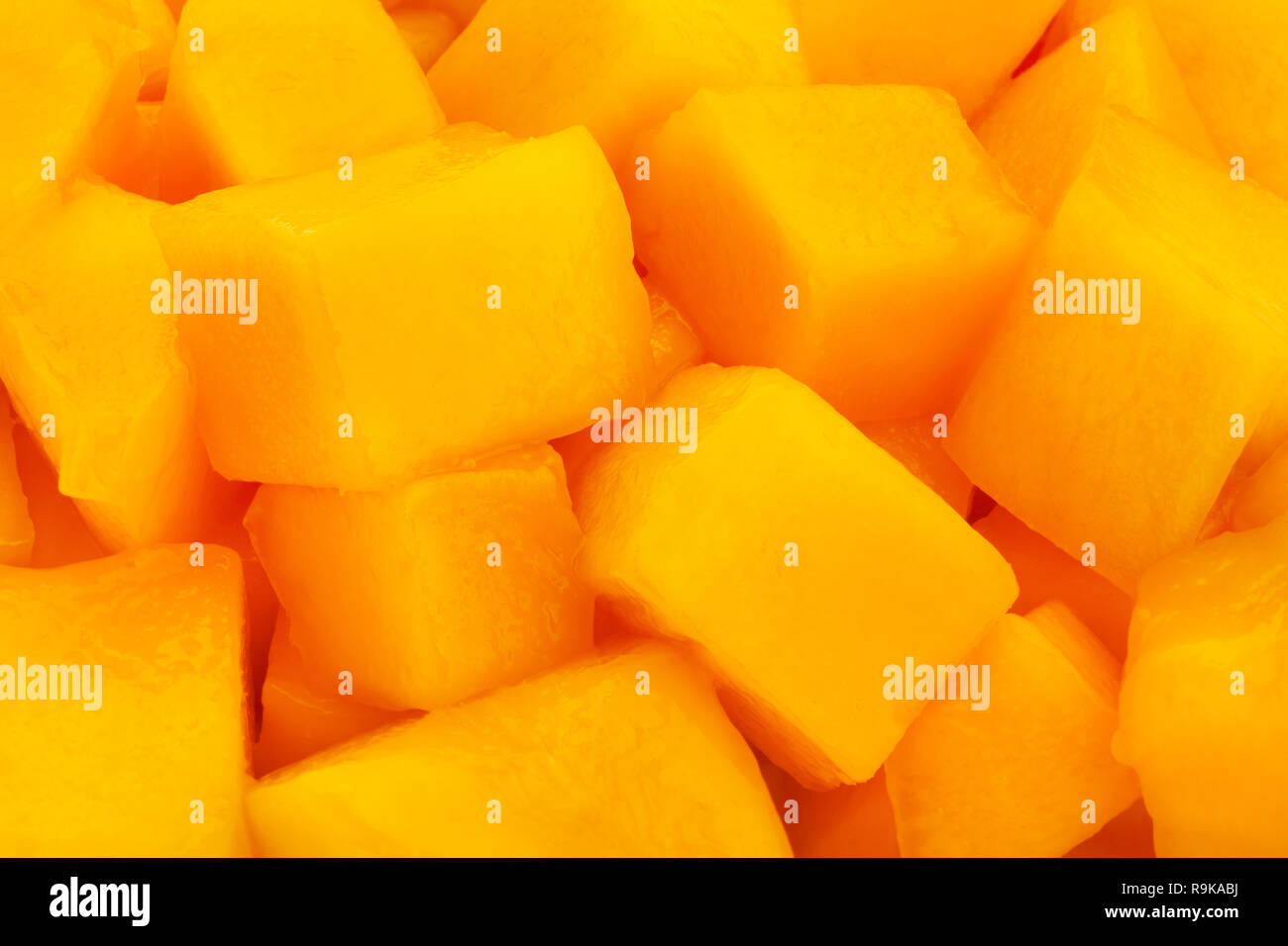 mango chunks macro closeup Stock Photo - Alamy