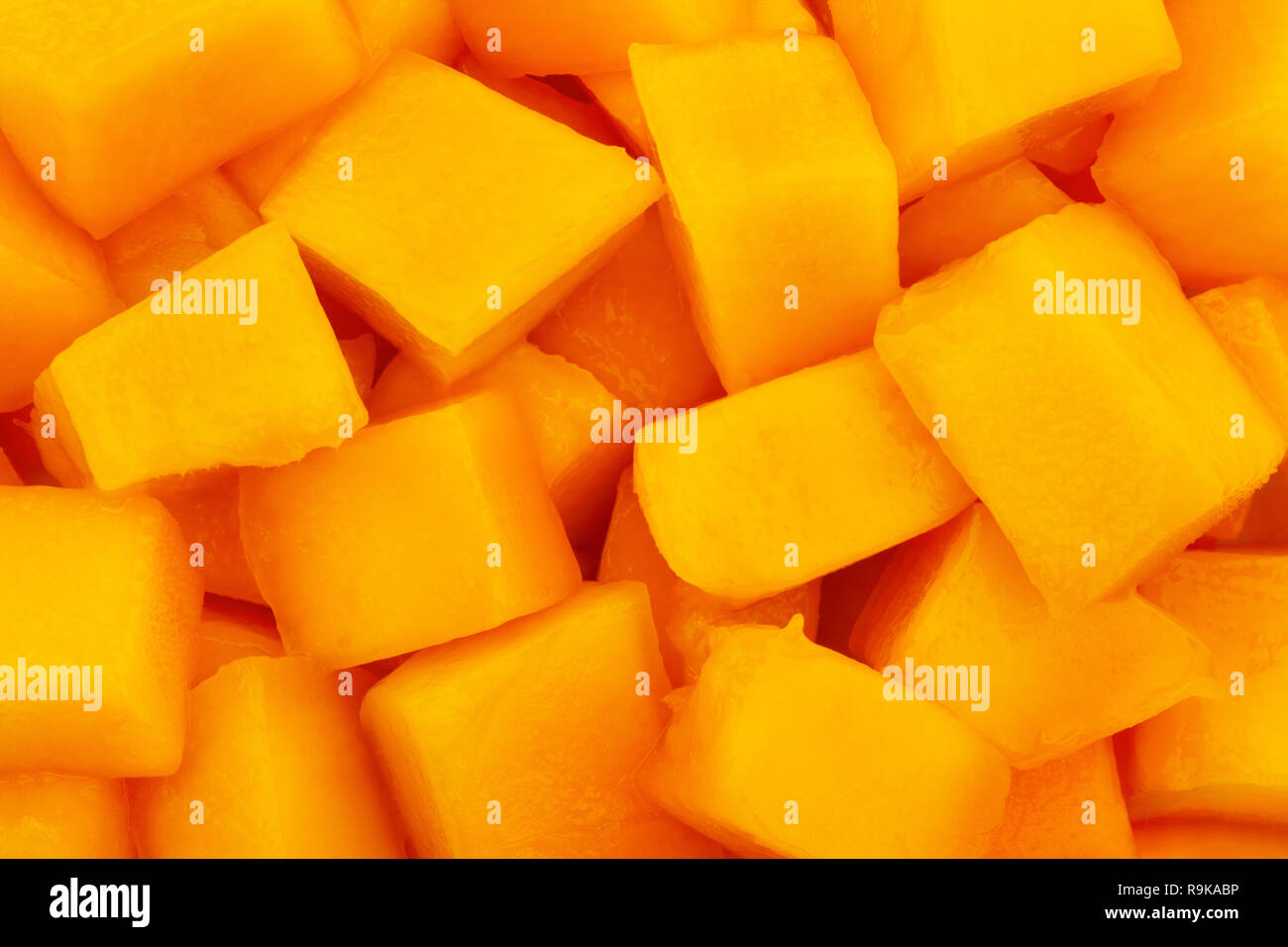 mango chunks texture closeup Stock Photo - Alamy