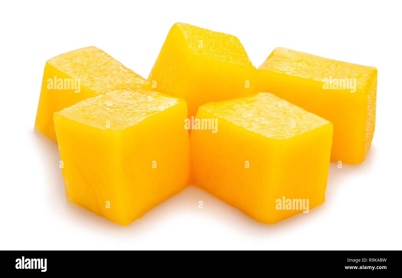 Mango chunks isolated hi-res stock photography and images - Alamy