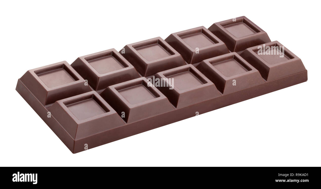 chocolate bar path isolated Stock Photo - Alamy
