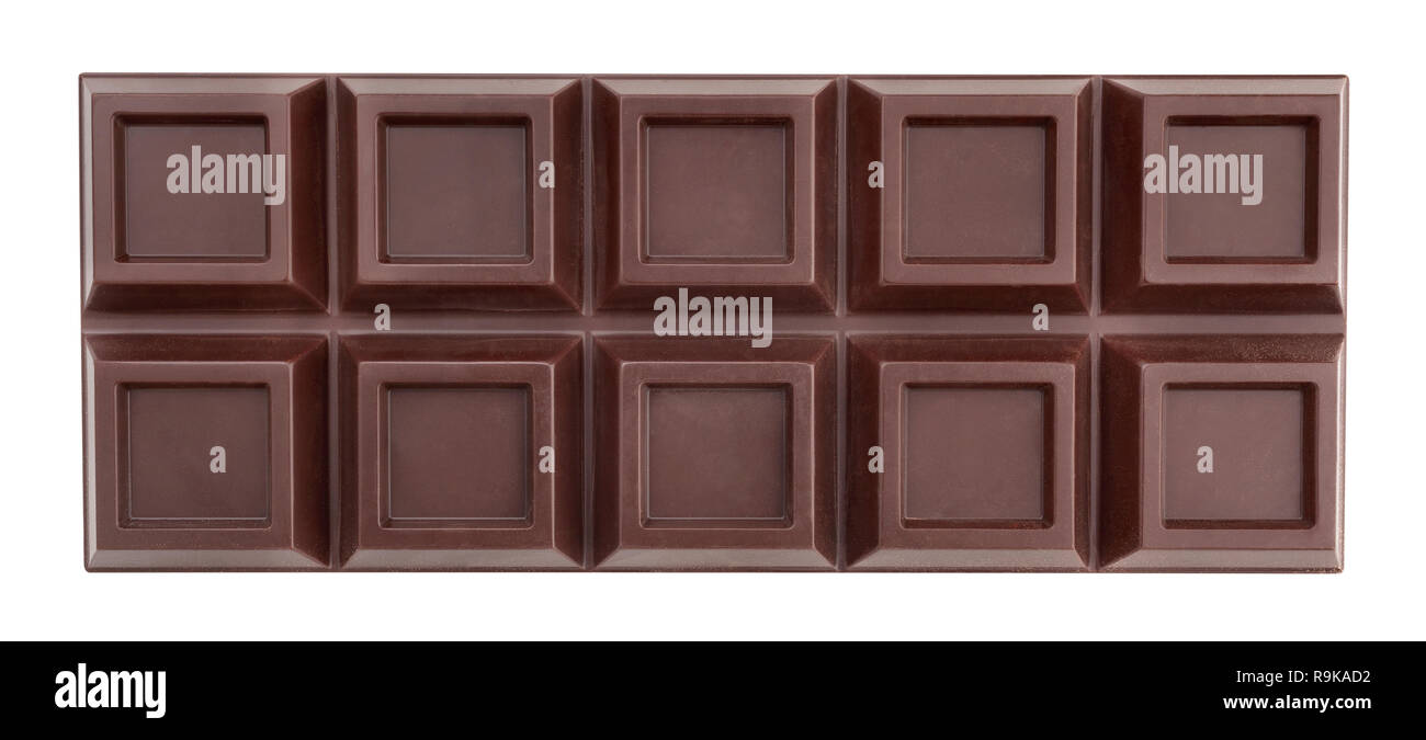 chocolate bar path isolated Stock Photo - Alamy