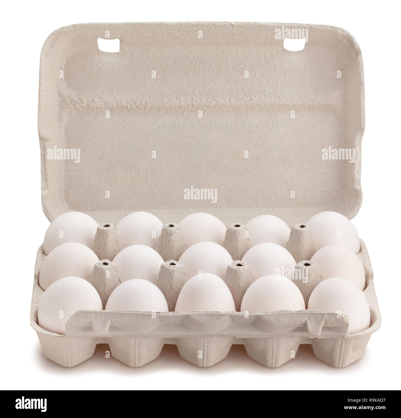 eggs package path isolated Stock Photo - Alamy