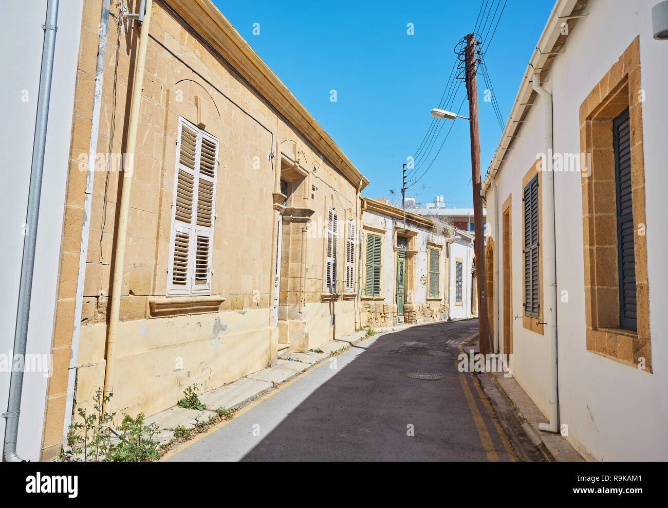 Old antique shop at popular tourist Arasta street. Nicosia, Cyprus ...