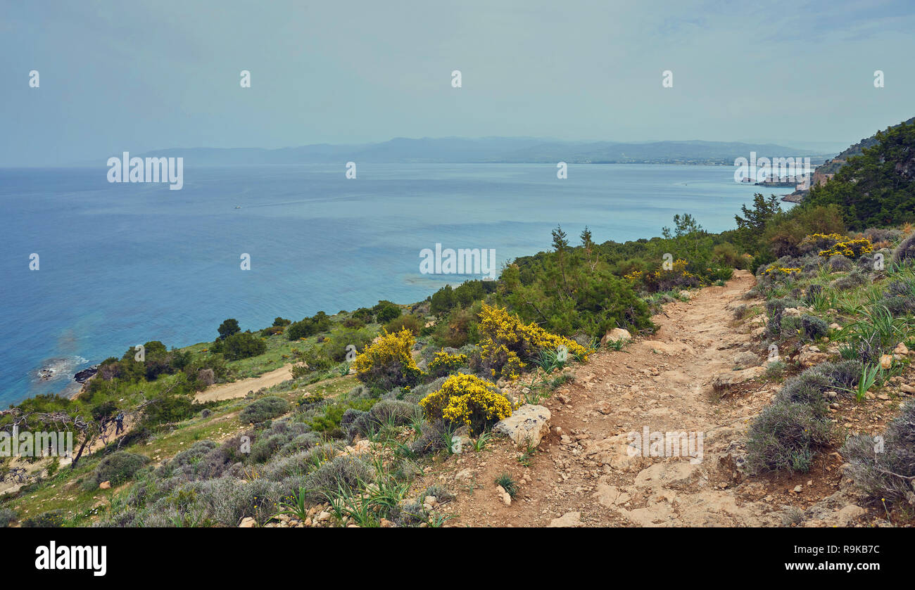 Landscape of Akamas Peninsula National Park, Cyprus Stock Photo - Alamy