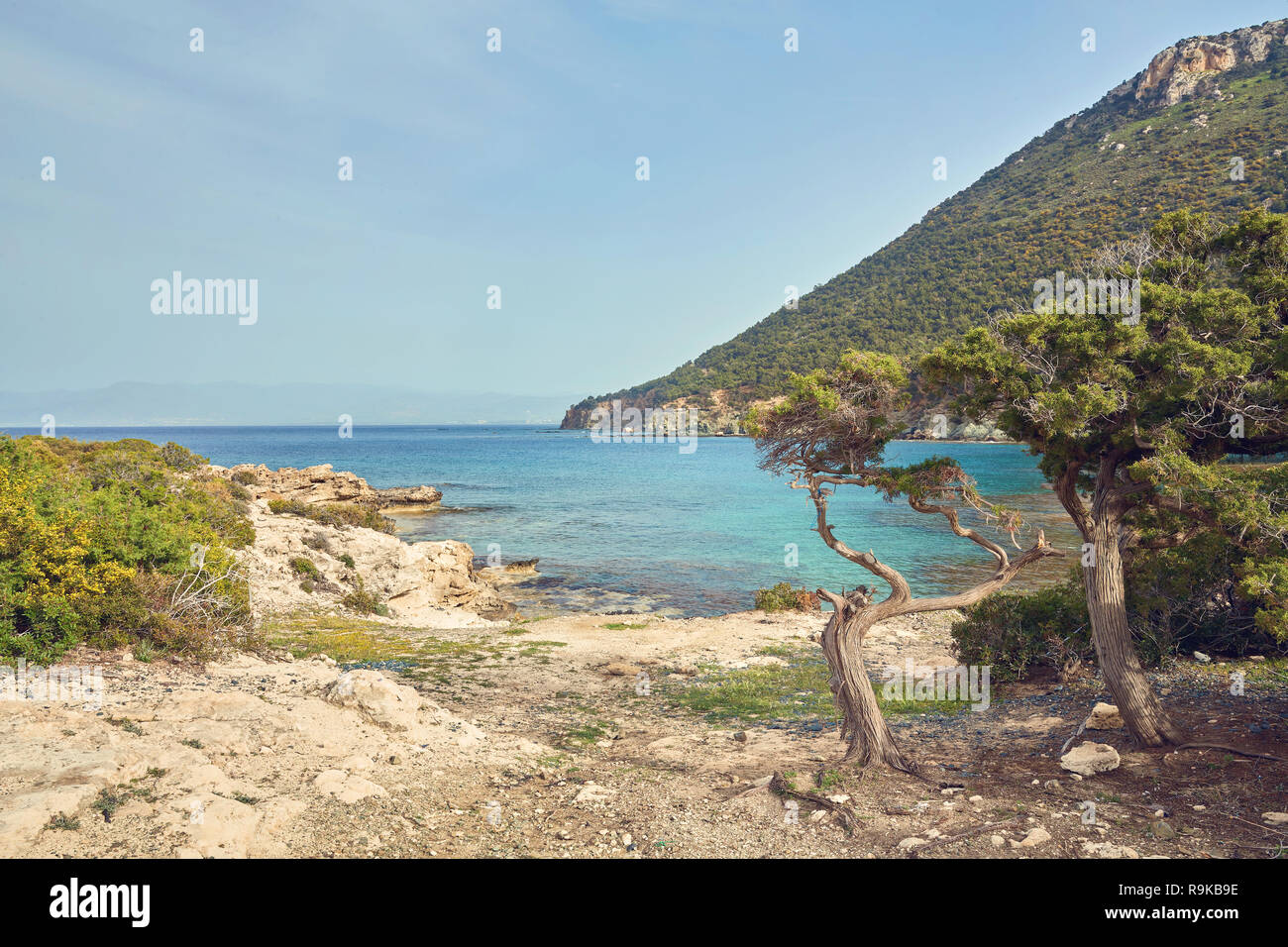 Landscape of Akamas Peninsula National Park, Cyprus Stock Photo - Alamy