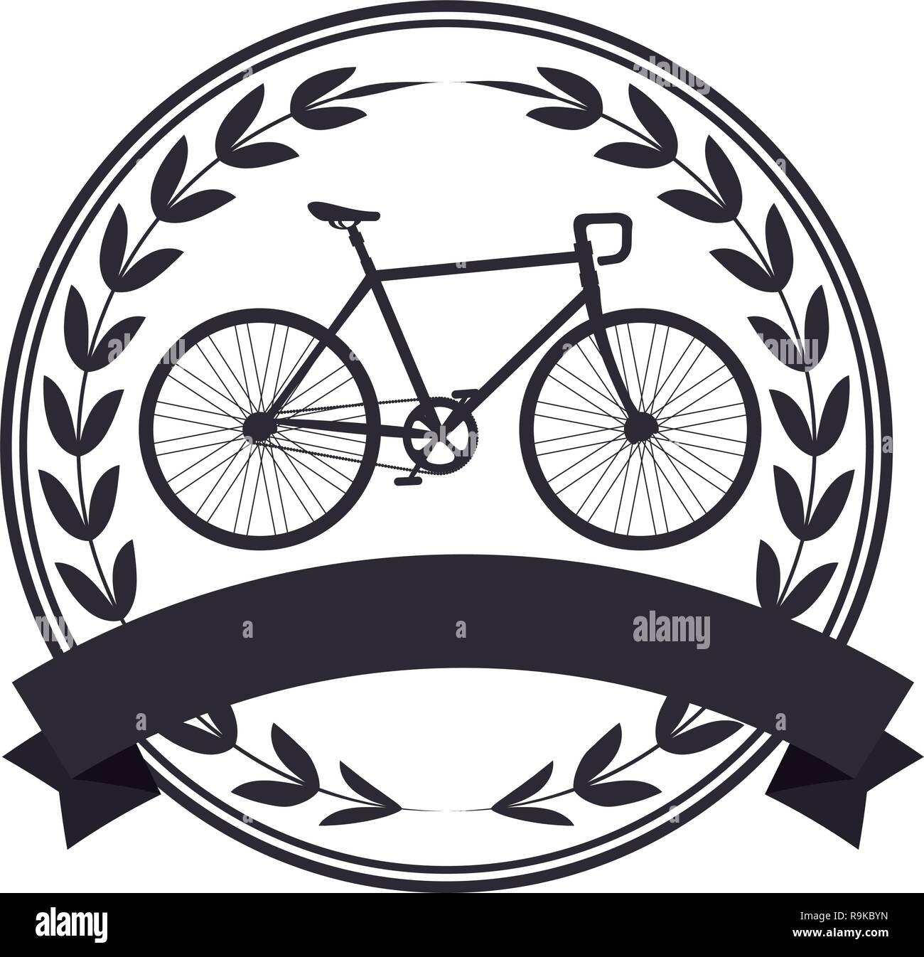 seal with racing bicycle Stock Vector Image & Art - Alamy