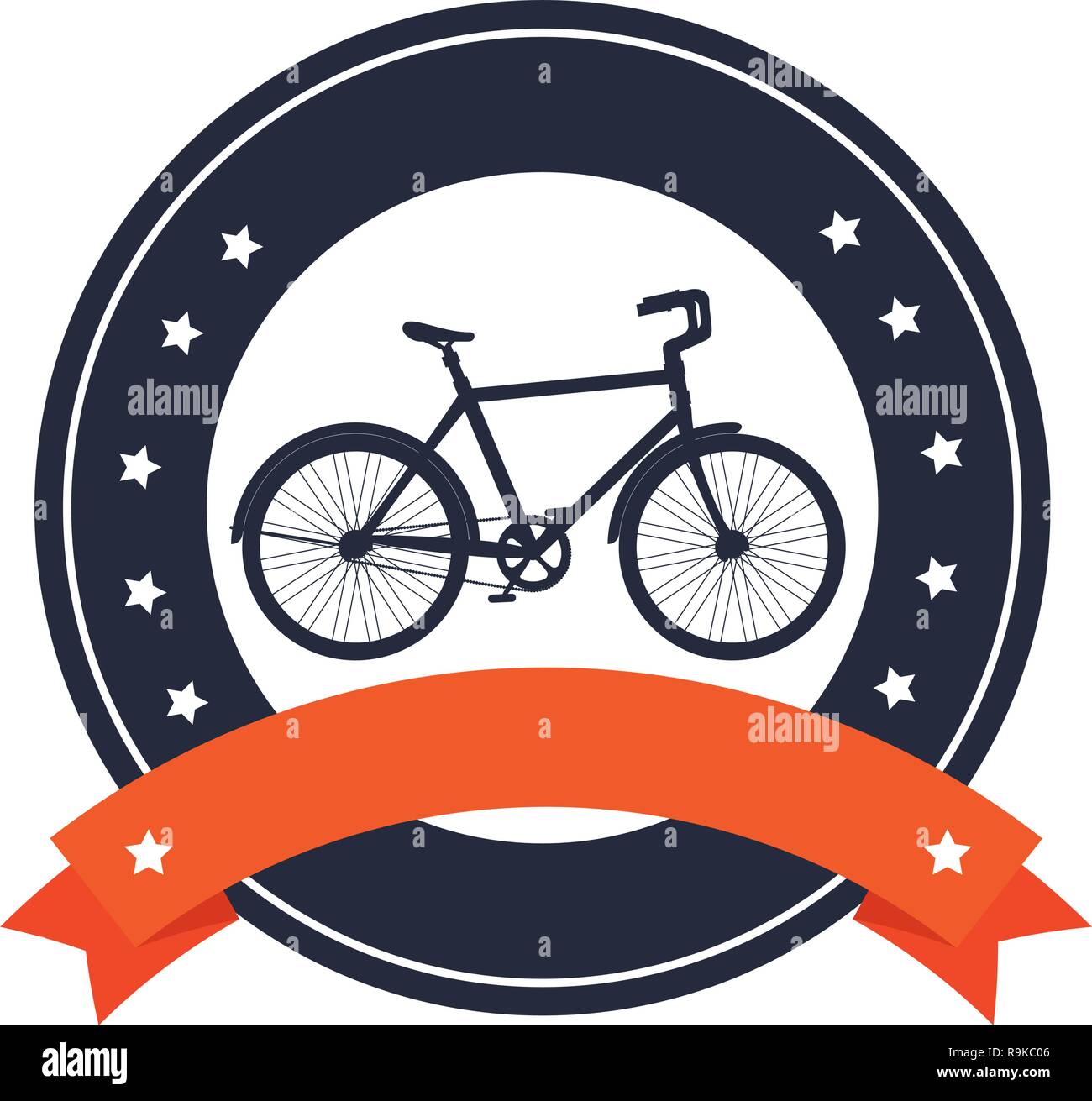 seal with racing bicycle Stock Vector Image & Art - Alamy