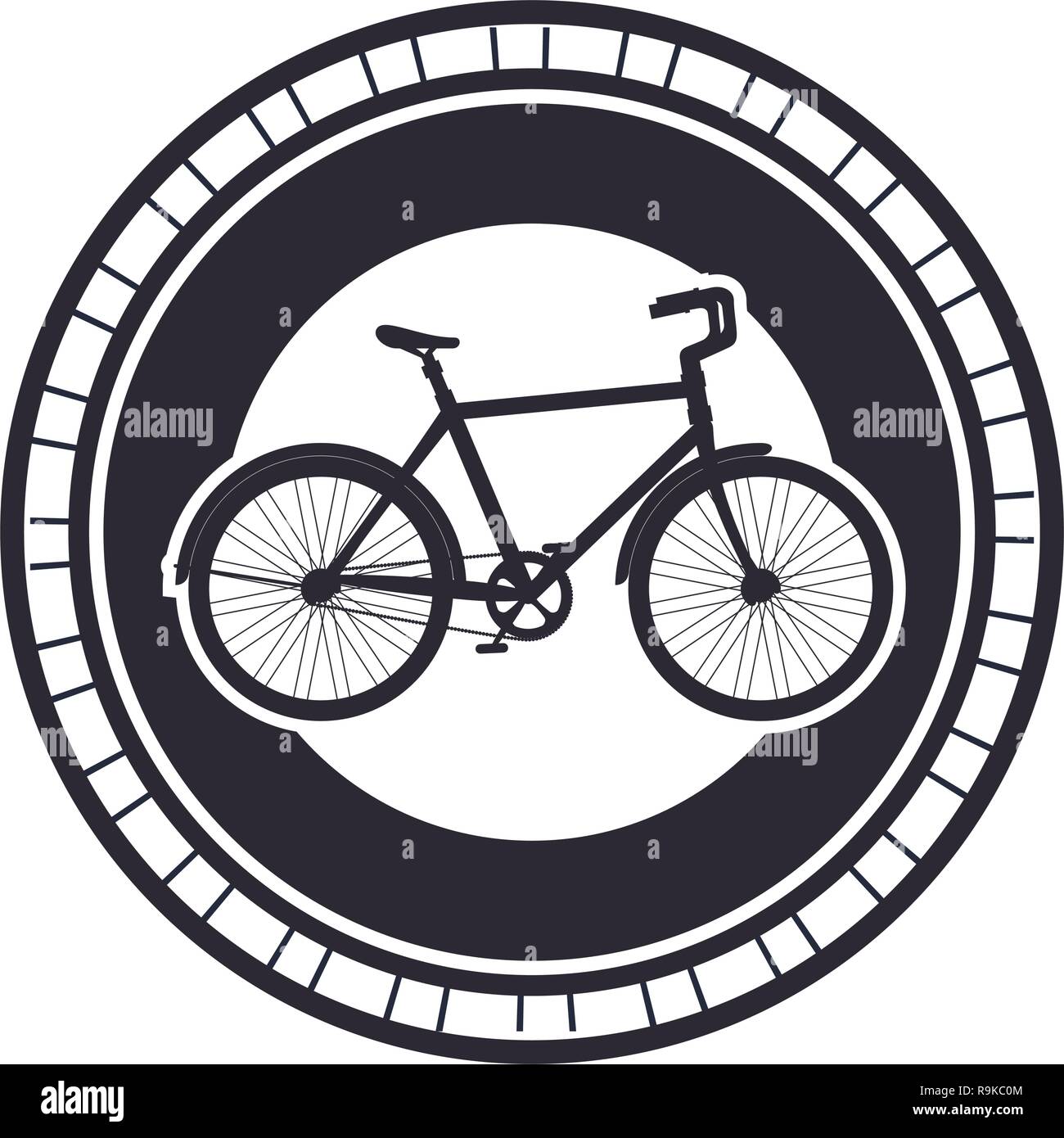 seal with racing bicycle Stock Vector Image & Art - Alamy